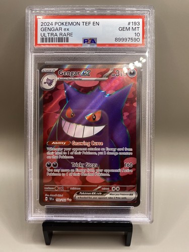 🔥PSA 10 Gengar Ex 193/162 Full Art Temporal Forces | eBay