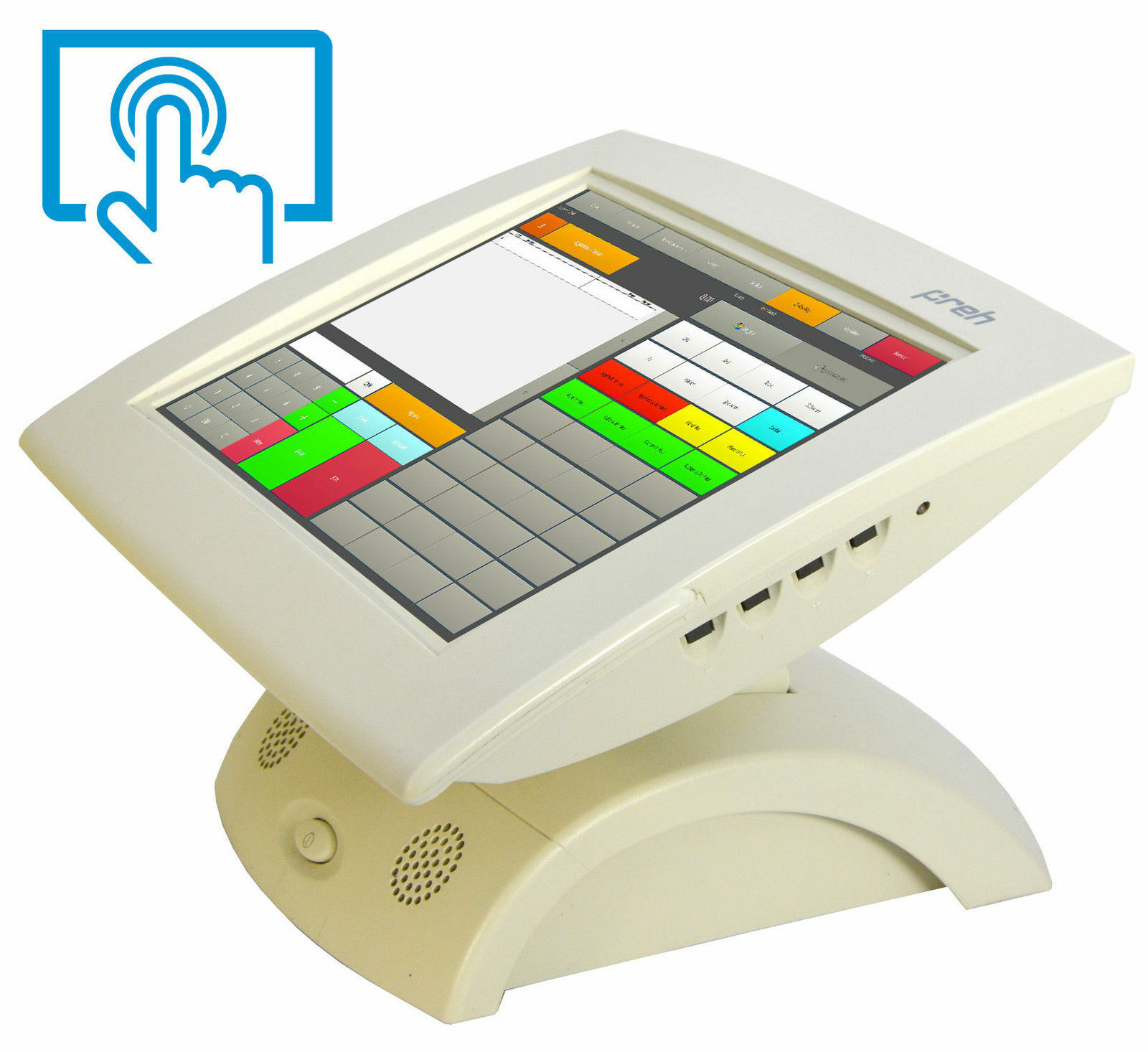 12in 12 " TFT Pos Monitor Touchscreen Preh Kassendisplay With 9 10/12ft ...