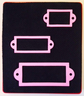 Sizzix Large Red Original Die Cutter ~ TRADITIONAL BOOKPLATES ~ Library ...