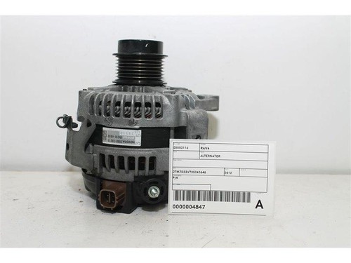 TOYOTA RAV4 ACA33 11/2005-11/2012 ALTERNATOR 2.4L PETROL 2AZ-FE 27060 ...