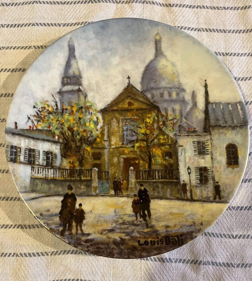 11 Louis Dali Limoges Collector Plates depicting Paris landmarks | eBay UK