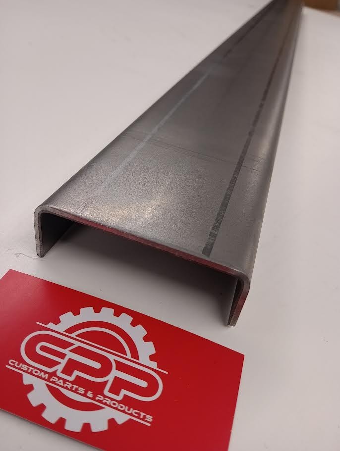 Mild Steel Channel C U Section 3mm Thick 75mm x 25 x25 1000m Long ...