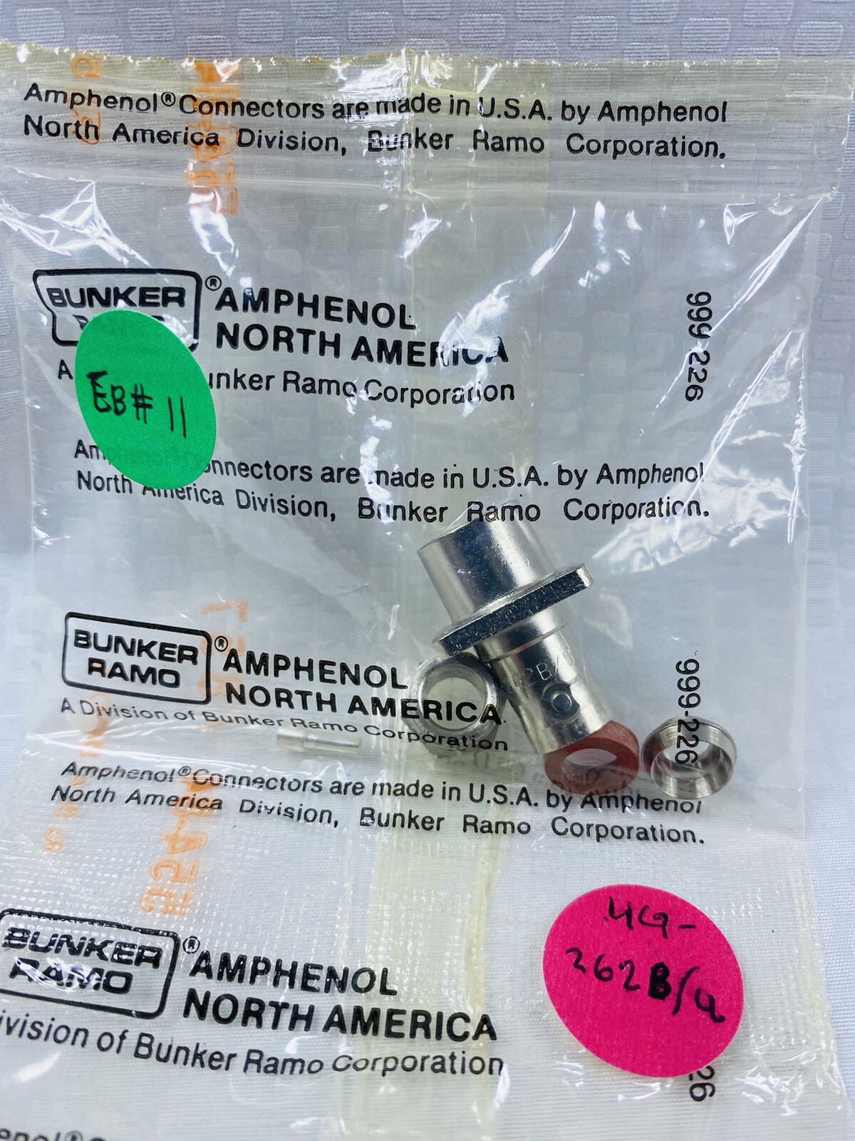 AMPHENOL UG-262B/U Electronic RF Connector *NEW* 1 pc. (EB#11) | eBay