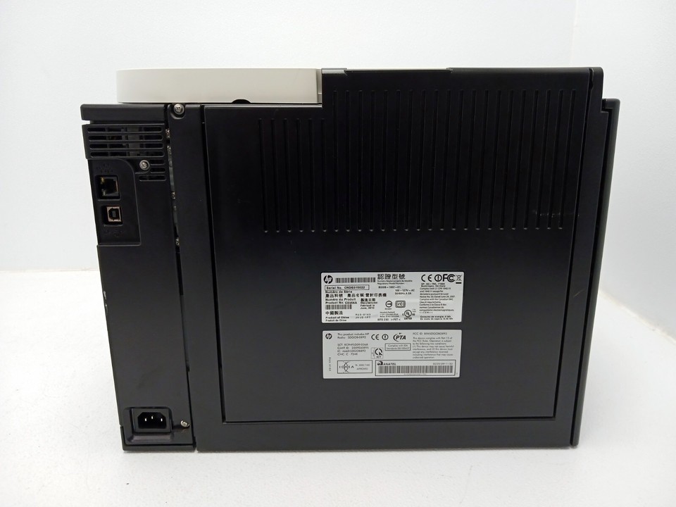 HP Laser Jet Pro Printer M451nw 400 Color CE956A Workgroup Wireless ...