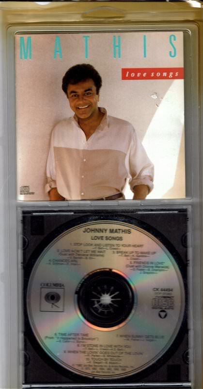 Johnny Mathis Love Songs Columbia 1988 (Long Box) BRAND NEW SEALED CD ...