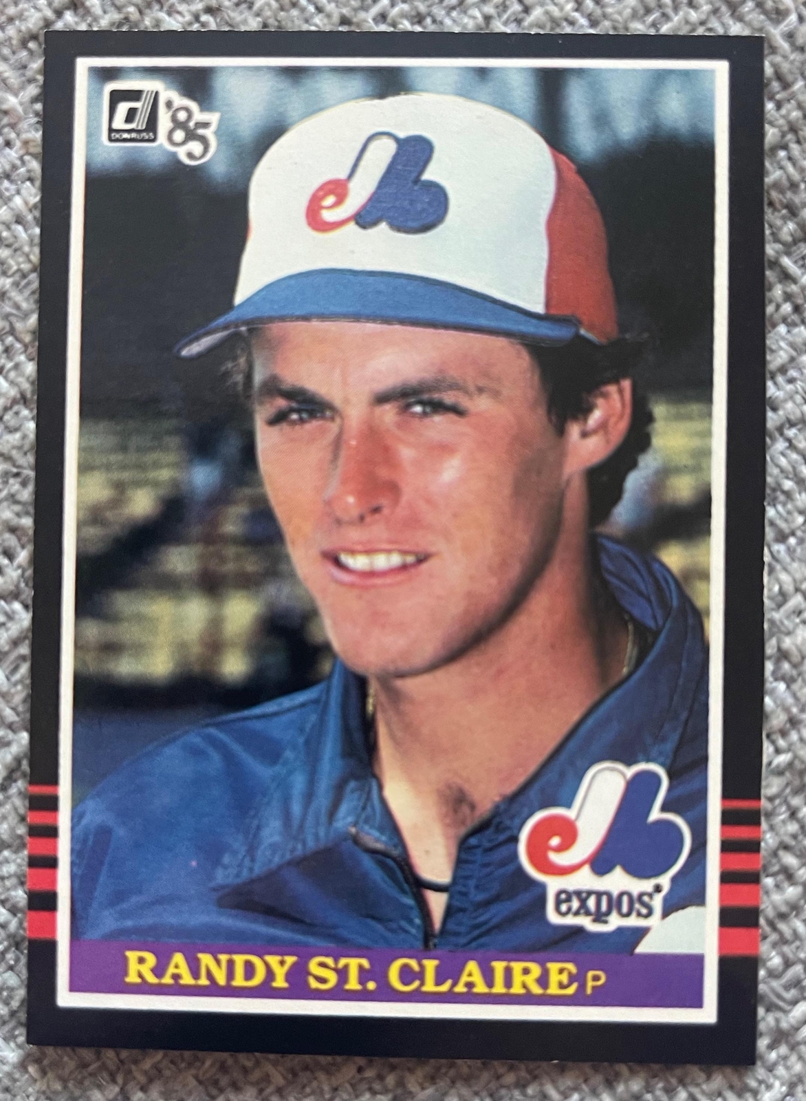 1985 Donruss #575 Randy St. Claire Montreal Expos RC Baseball Card | eBay
