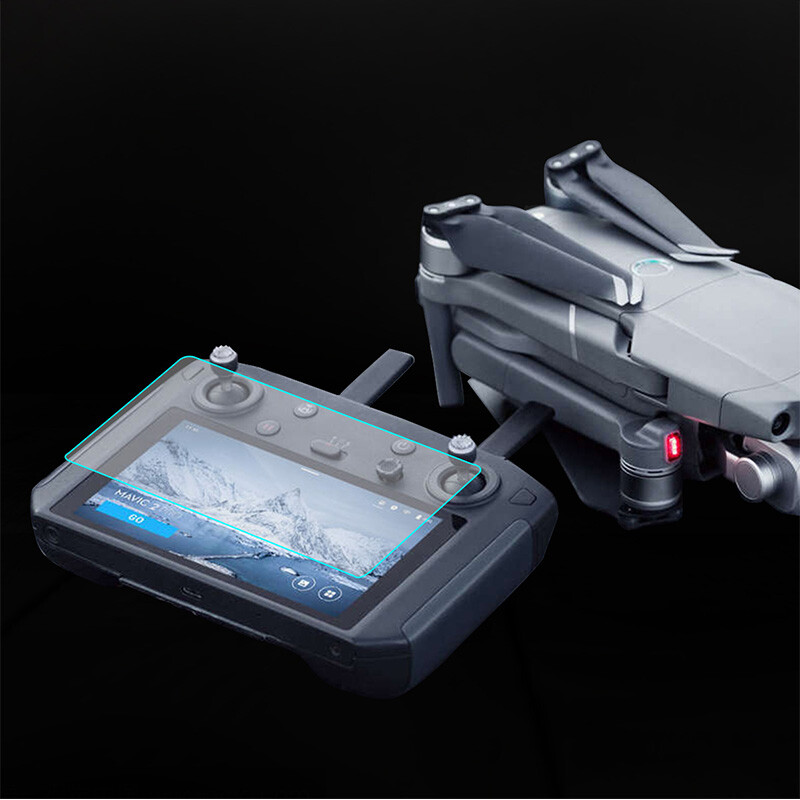 2PCS HD Tempered Glass Screen Protector for DJI Mavic 3 PRO RC PRO Anti ...