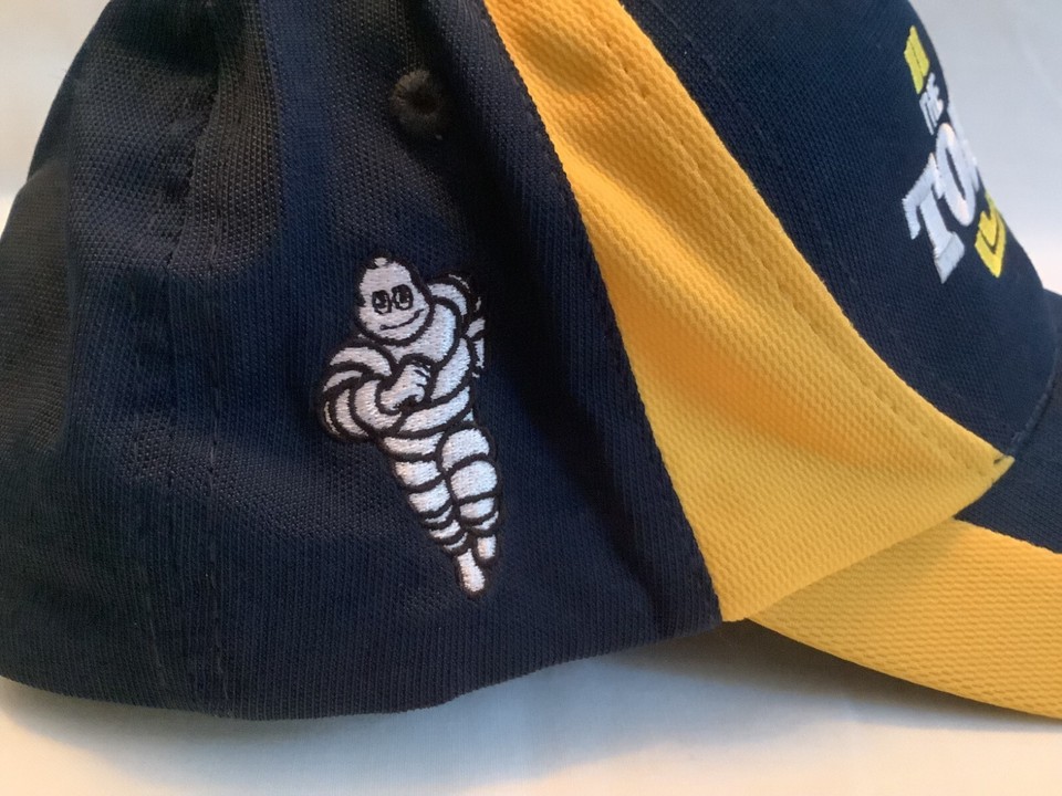 The Torque Show Baseball Hat/Cap Navy Blue / Yellow Color Block New No ...