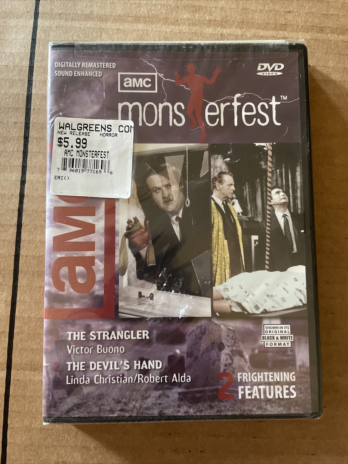 AMC Monsterfest: The Strangler/The Devil's Hand DVD 796019771696 | eBay