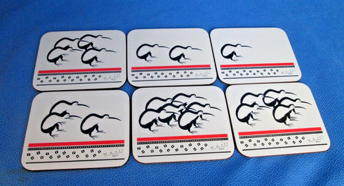 Weiss Art New Zealand Coasters Kiwi Bird Design Set of 6 | eBay