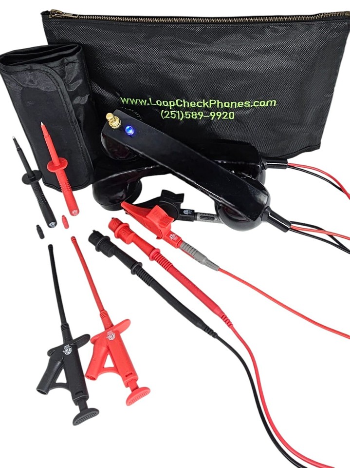 Loop Check® Phones Electrician Continuity Test Phone Set ME001 optional ...