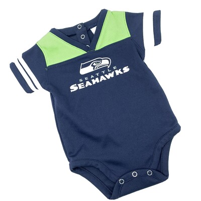 Seattle Seahawks NFL Team Apparel Kids Infant One Piece Size 12 M EUC ...