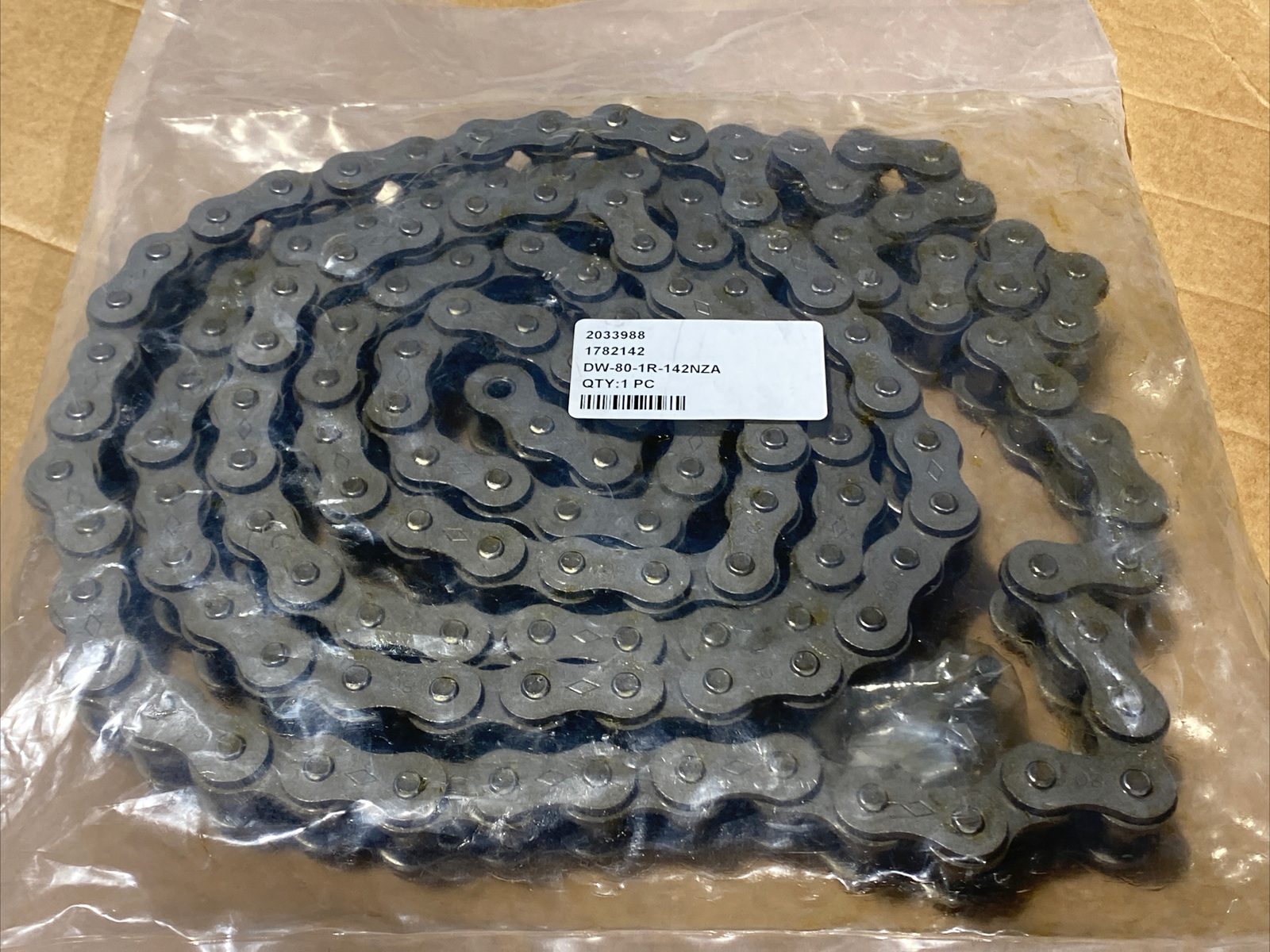 ROLLER CHAIN NO. 80-1R, 12 FEET, 1" PITCH NEW 1782144 | eBay