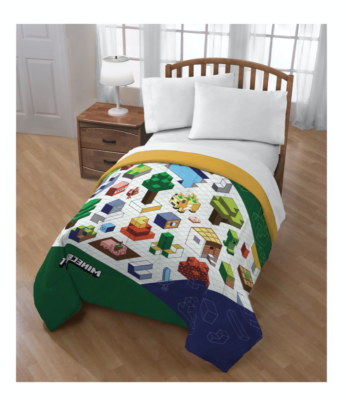Minecraft Twin Comforter Minecraft Creeper Quilt Cover Set Grey