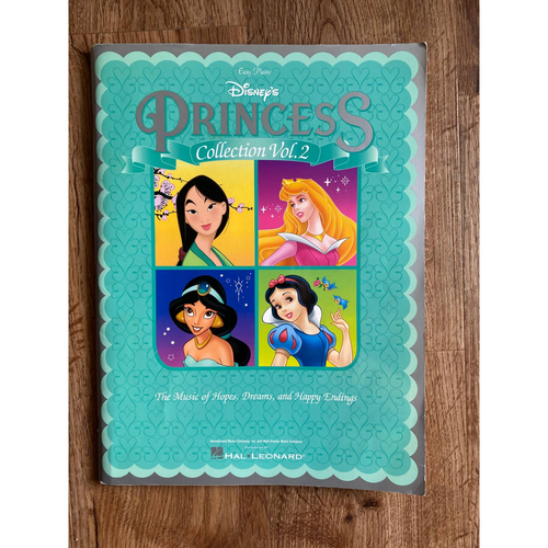 EASY PIANO Disney's Princess Collection Songbook Vol 2 | eBay