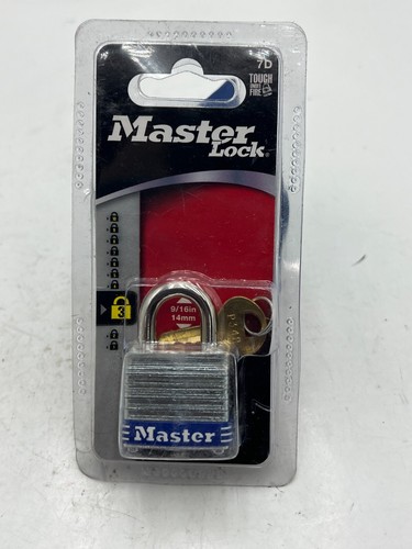 (QTY 3) Master Lock 7D Tumbler Steel Padlock 9/16" (14mm) | eBay