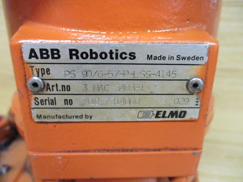 ABB Robotics PS 90/6-57-P-LSS-4145 Elmo Servo Motor 3 HAC 3403-1 | eBay