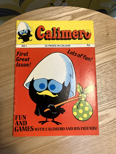 Calimero comic scarce number 1 in very good condition. Private sale | eBay