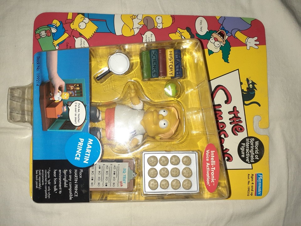 Playmates Simpsons Series 5 - Bartman Mel Kent Martin Bumblebee ...