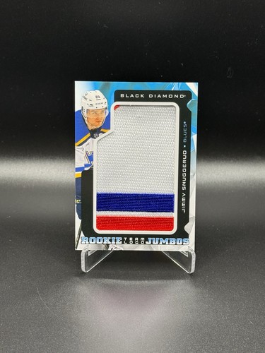 2025-26 Black Diamond Rookie Team Logo Jumbo #RTL-JS Jimmy Snuggerud ...