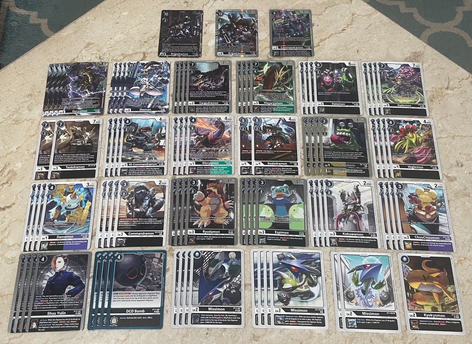 Digimon Brigadramon Alternate Art Alt Commandramon D-Brigade Digi ...