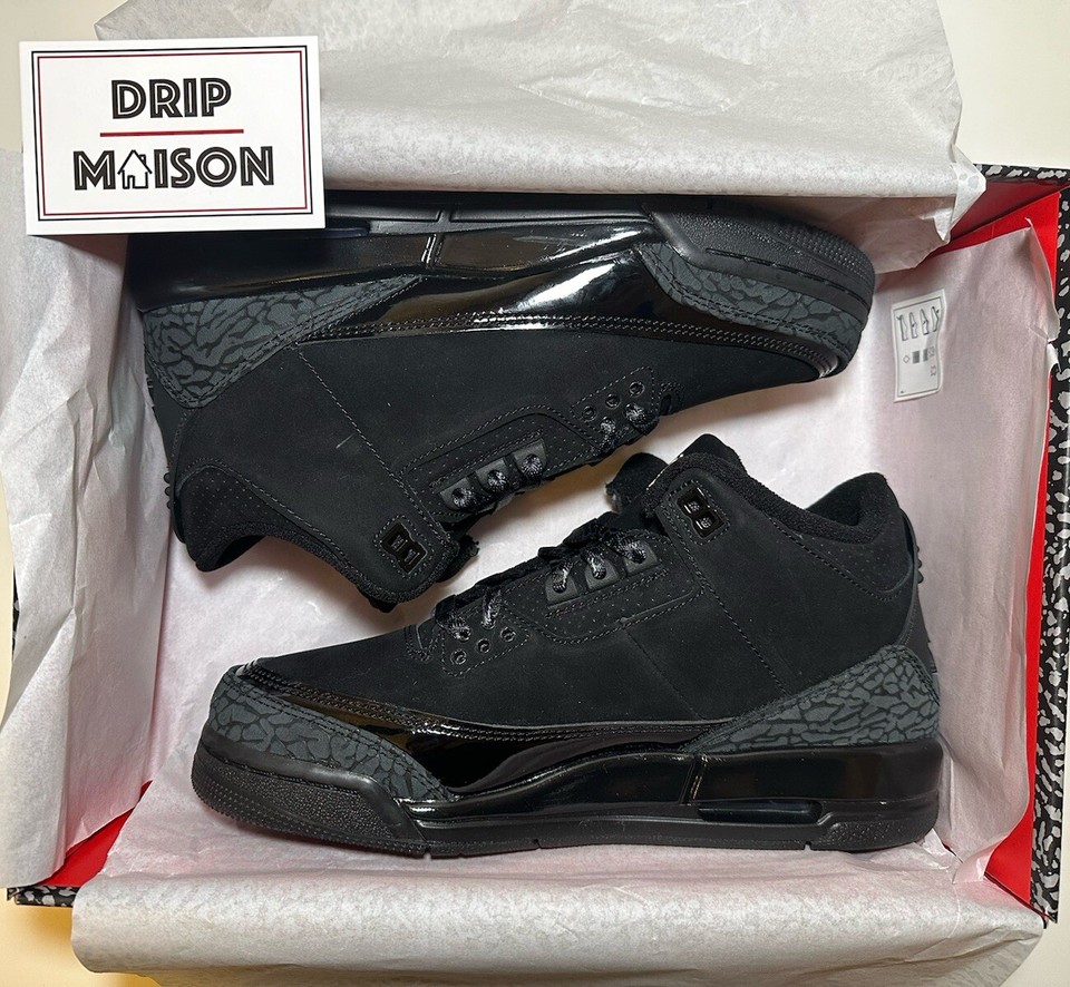 UK 5 (GS) - Nike Air Jordan 3 Retro 'Black Cat' ⚫️🔥 - BNIB | eBay UK