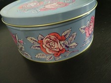 vintage roses tin products for sale | eBay