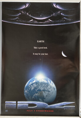 Cinema Poster: INDEPENDENCE DAY 1996 (ID4 July 3 One Sheet) Will Smith ...