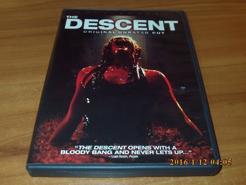 The Descent (DVD, 2006, Unrated Edition, Full Frame) Horror 31398206415 ...