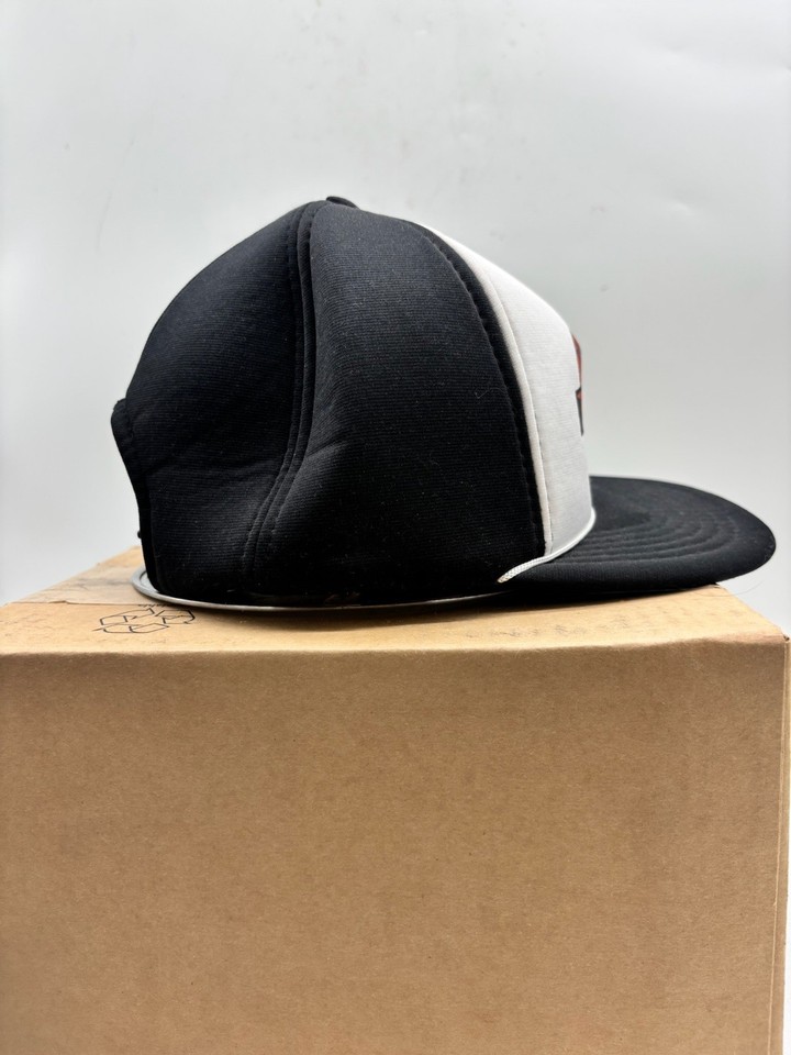 Rio Grande Main Line Vintage Snapback Hat Men's Adjustable Black White ...