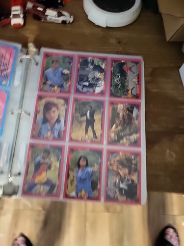 1994 Mighty Morphin Power Rangers Card Set With Binder | eBay