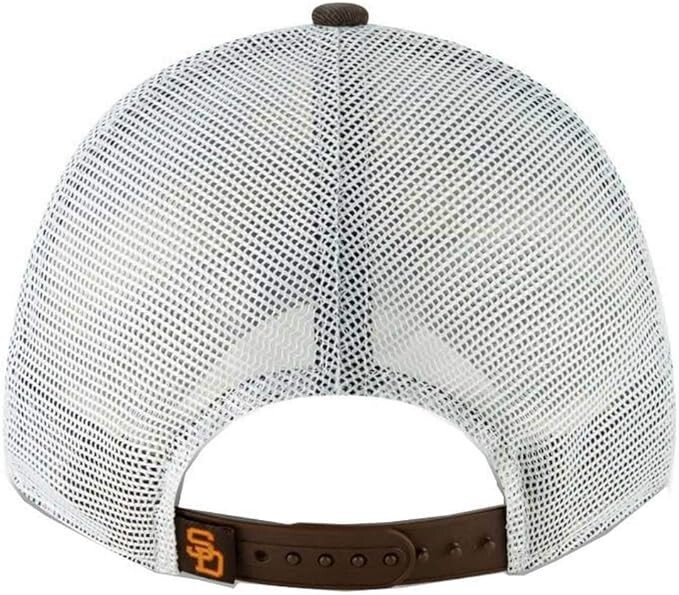 NWT New Era SAN DIEGO PADRES COOPERSTOWN MESH TRUCKER 9FORTY SNAPBACK ...