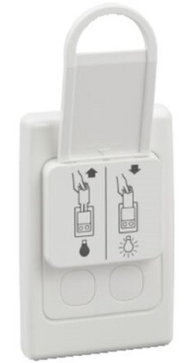 Clipsal 2000-SERIES KEY TAG SWITCH 3x20A 250V With Neon,Vertical WHITE ...