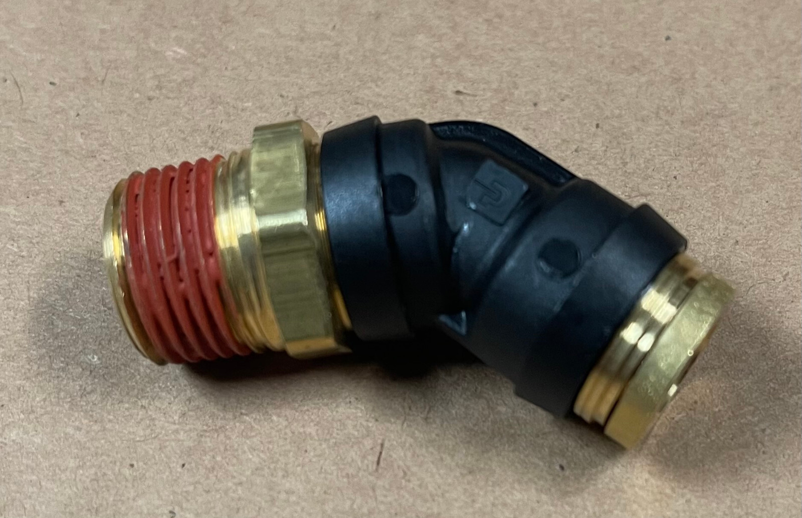 FREIGHTLINER 3/8" 45 Degree Elbow Fitting 23-14395-010 for sale online ...