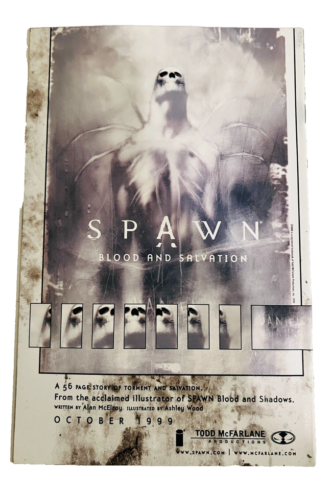 SPAWN #88 CLASSIC HALLOWEEN COVER MCFARLANE CAPULLO IMAGE 1999 HTF NM ...