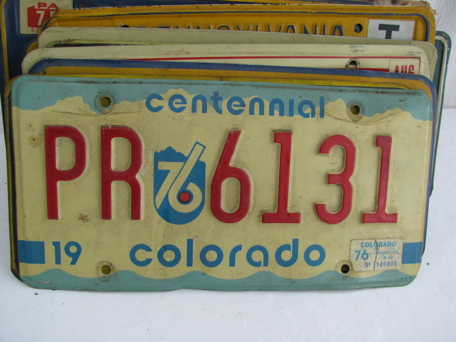 license plate- Colorado centennial- more than 3 years old | eBay