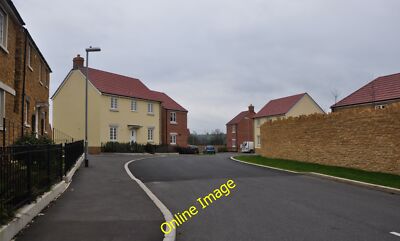 Photo 6x4 Yeovil : Alvington Fields Alvington/ST5215 A lane connecting ...