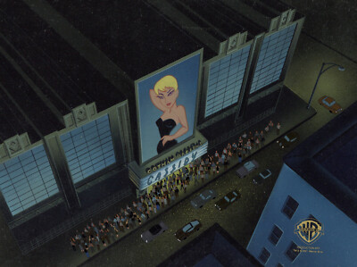 New Batman Adventures- Original Production Cel/ OBG- Cassidy- Torch ...