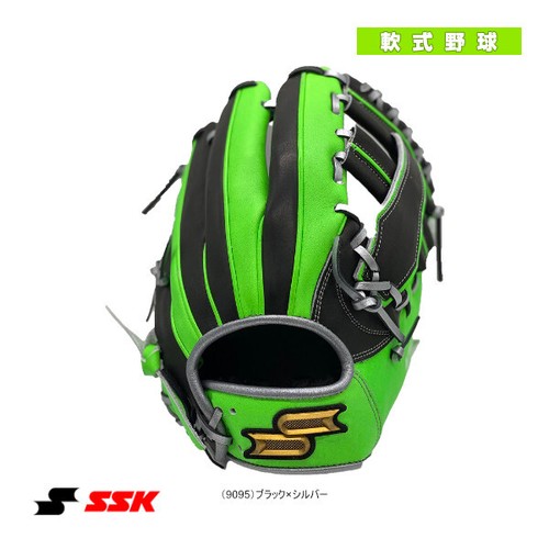SSK pro edge 11.5inch Infield Right Black Lime PENC223AL Japan model ...