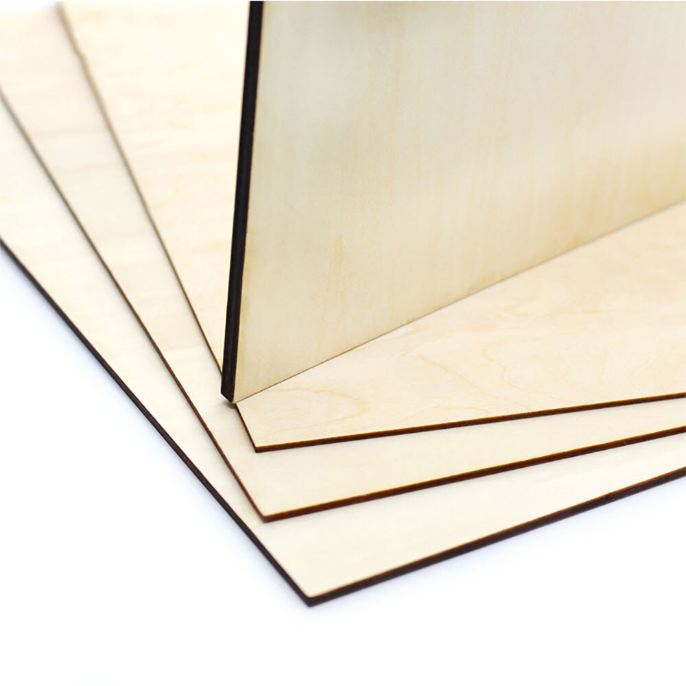 Wooden Plate Basswood Plywood Sheet DIY Model House Aircraft 1.5mm 2 3 ...