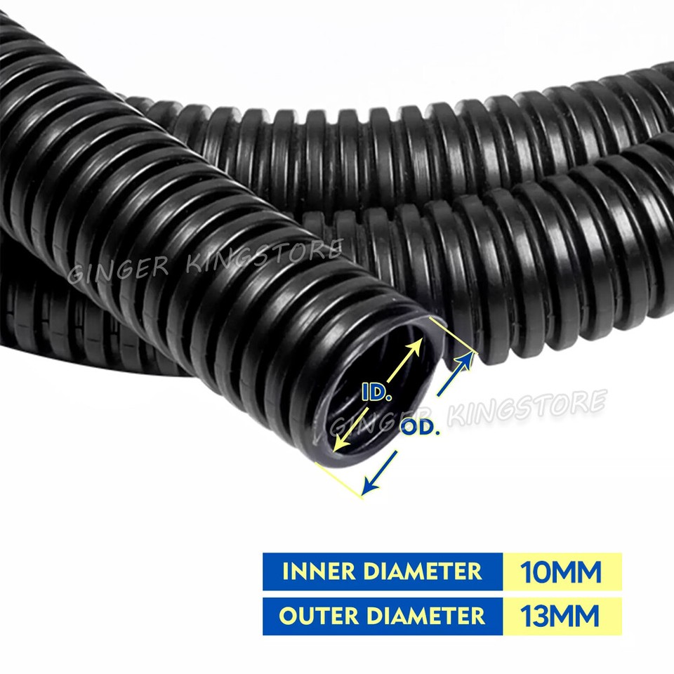 Split Wiring Conduit Electrical Cable Cover Protector Flexible ...