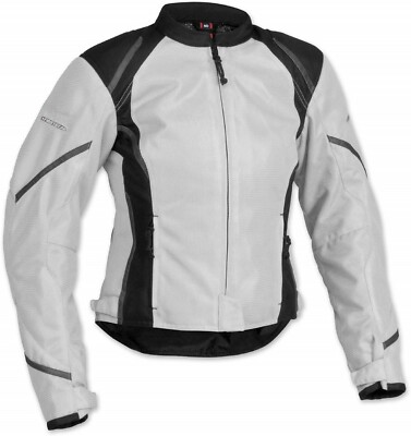 NOS FIRSTGEAR 515800 MESH TEX JACKET SILVER BLACK SIZE WOMENS SM | eBay