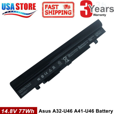 8 CELL A42-U46 Battery for ASUS U56 U46 U46E U46J U46S U56E U56J U56S COOL | eBay