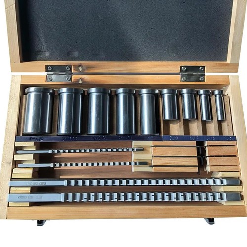 18pcs HSS Metric Keyway Broach Set 4/5/6/8mm Broaches 12-28 Cutting ...