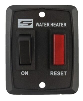 Suburban RV Water Heater On Off Switch Fault Light Black Camper DSI ...