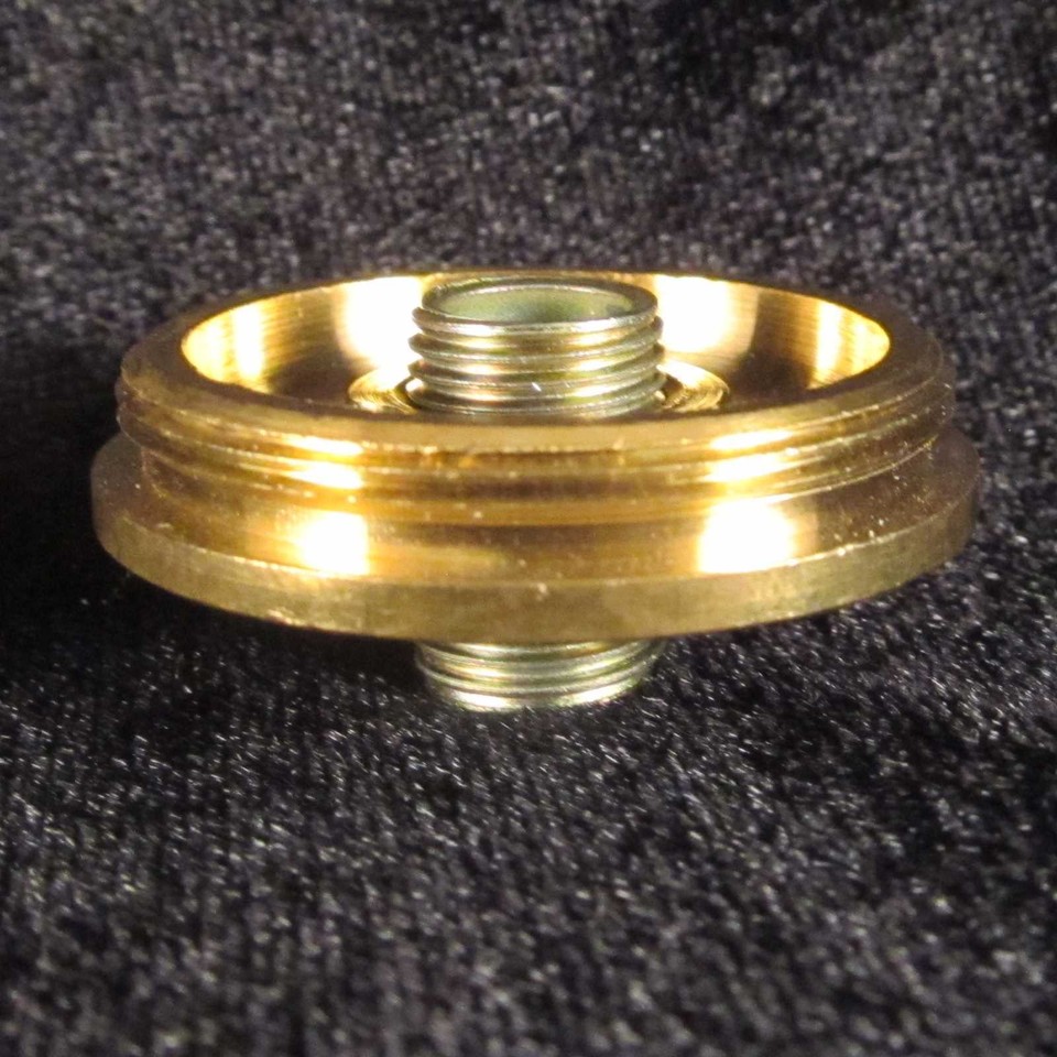 ADAPTER #1 burner to 1/8 IP to convert old kerosene oil antique lamp to ...