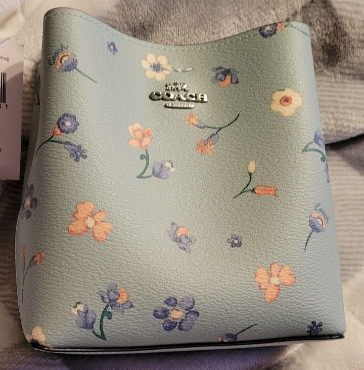 Coach Women's Mini Bucket Bag - C8608 (Light Teal) for sale online | eBay