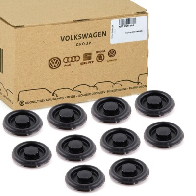10X ORIGINAL VW AUDI SEAT STOPFEN ABDECKUNG TÜLLE BODENGRUPPE 30mm ...