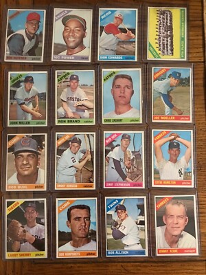 Bob Buhl 1966 Topps Baseball Card (Sale Is For Card In Title) (11,367 ...