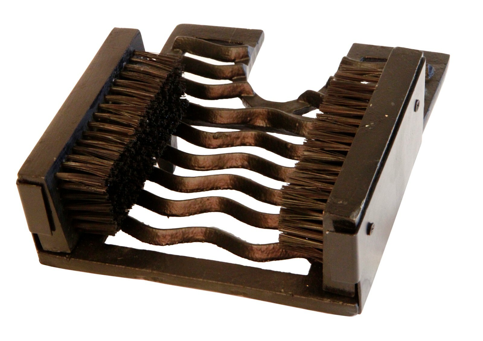 Decorative Cast Iron Boot Jack Scraper & Brush Antique Design Show ...